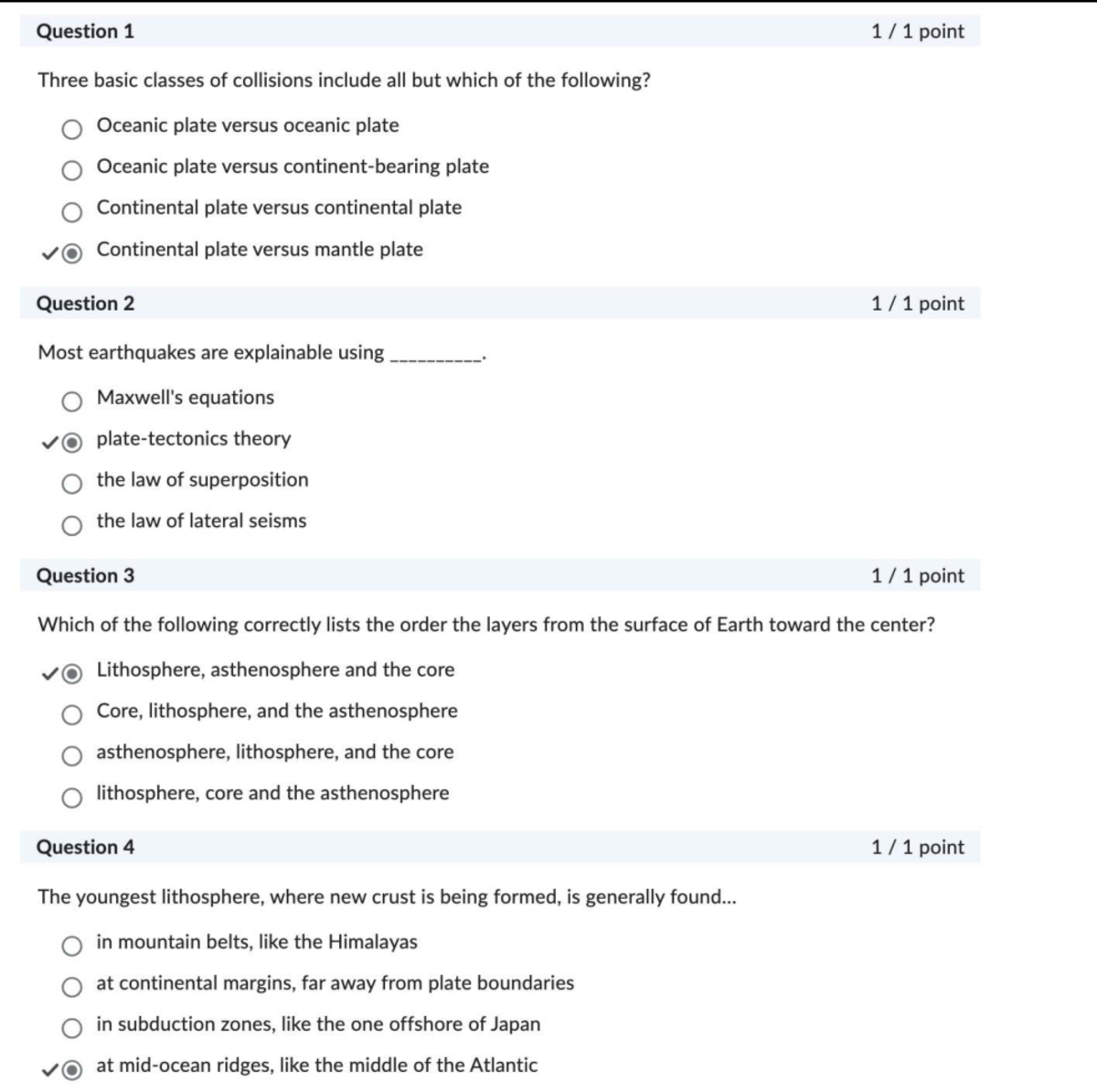 Geo 101: Study Guide Questions on Earthquakes and Plate Tectonics - Studocu