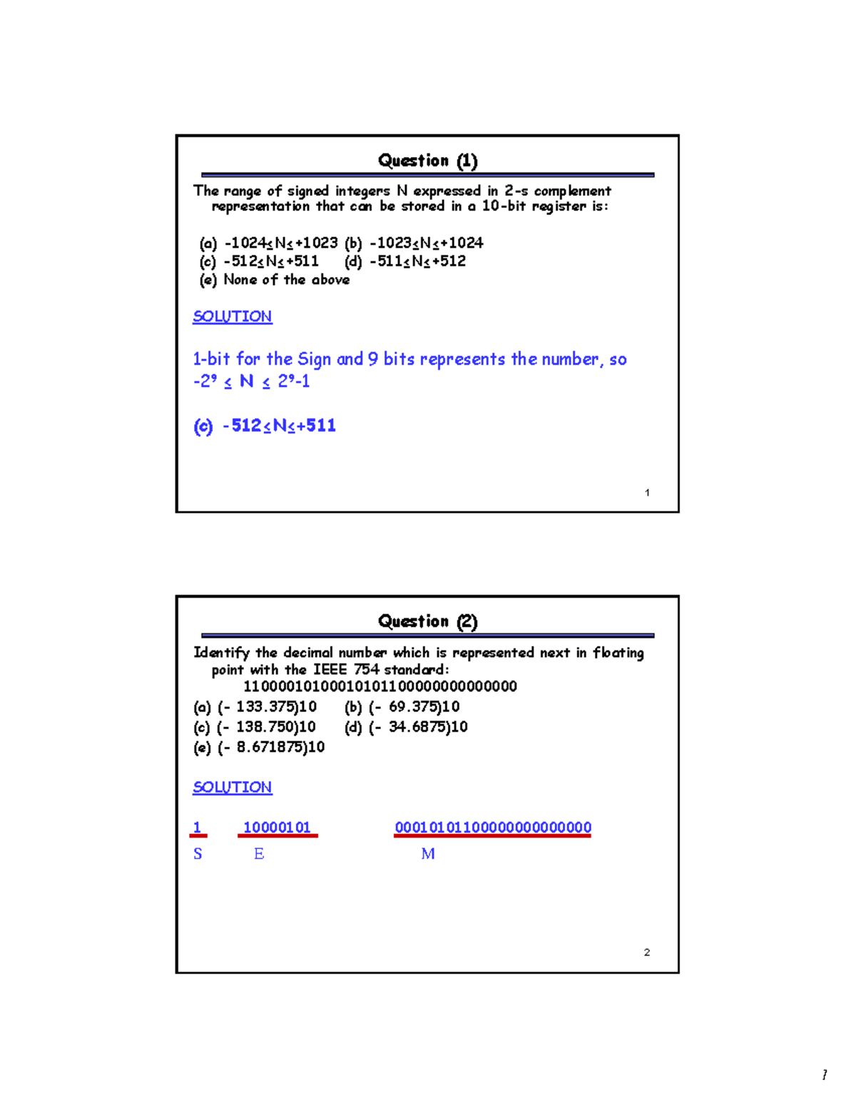 Midterm Solutions for Digital Logic Design F2008 - Studocu