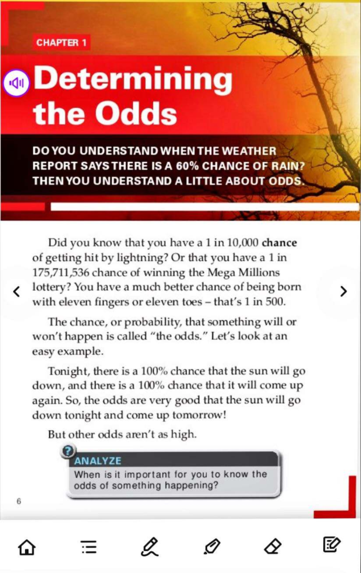 CHAPTER 1: Understanding Odds and Probabilities in Everyday Life - Studocu