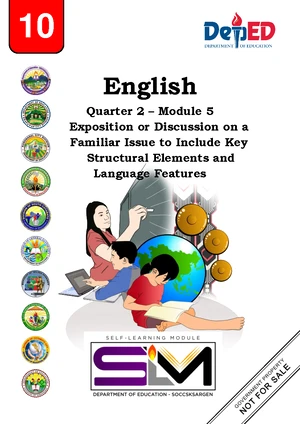 Q1 English 10 Module 3 - ... - English Quarter 1 – Module 3: Plot ...