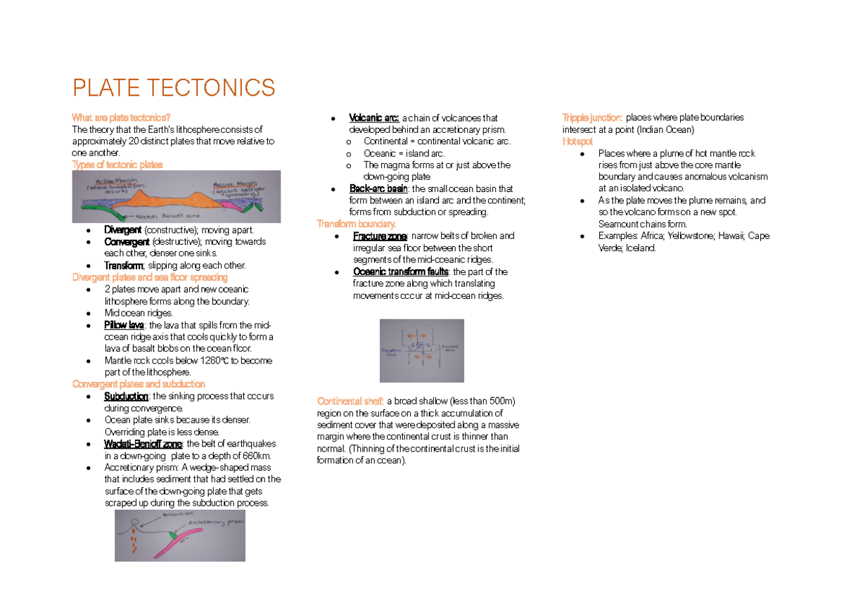 2 Plate Tectonics - Summary of Key Concepts in Engineering Geology ...