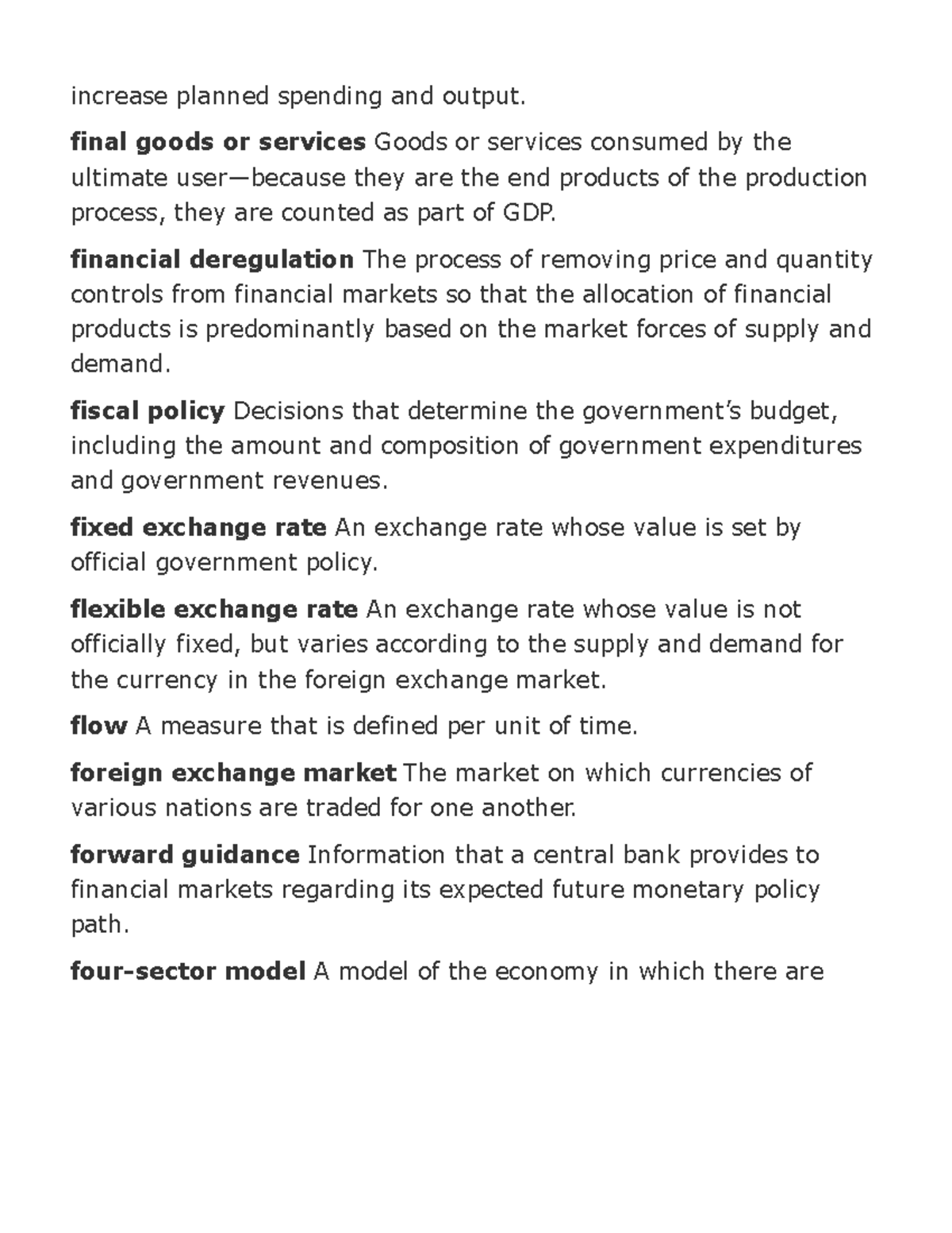 Economic Concepts: Spending, GDP, and Fiscal Policy Insights - Studocu