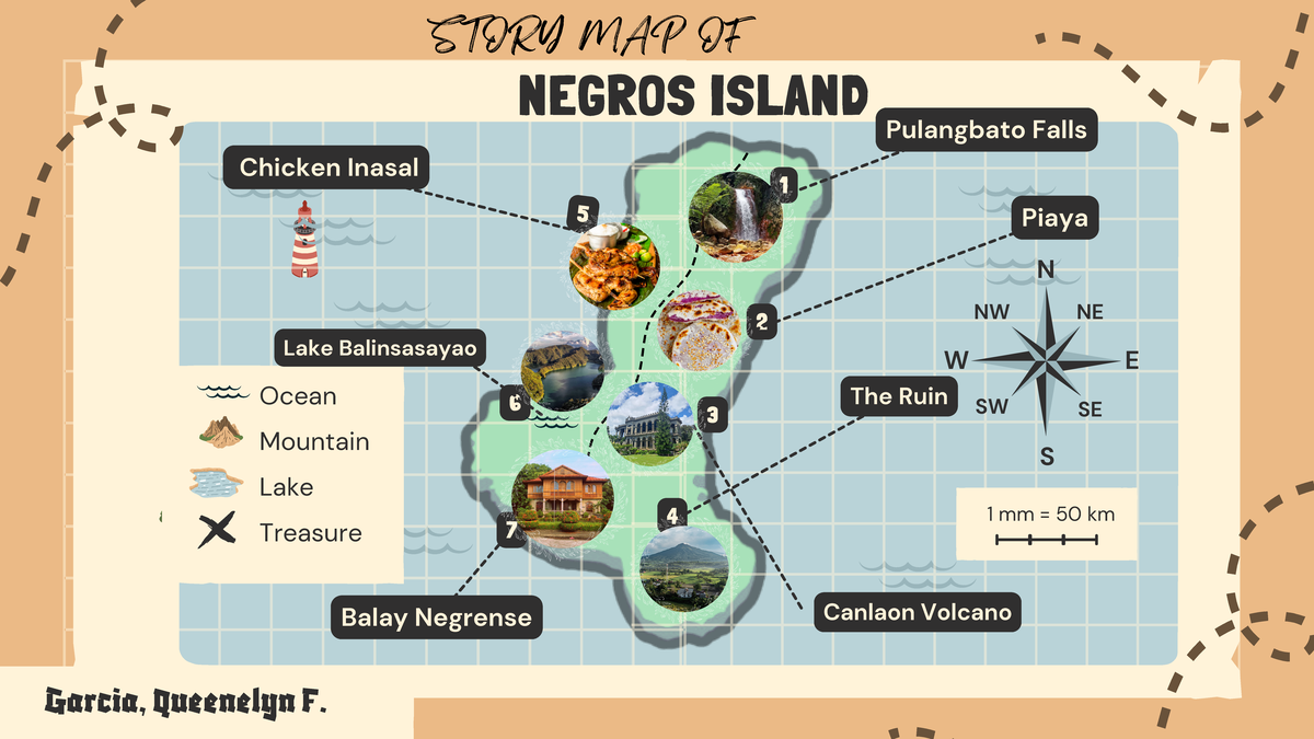 STORY MAP OF NEGROS ISLAND - Pulangbato Falls Piaya Canlaon Volcano ...