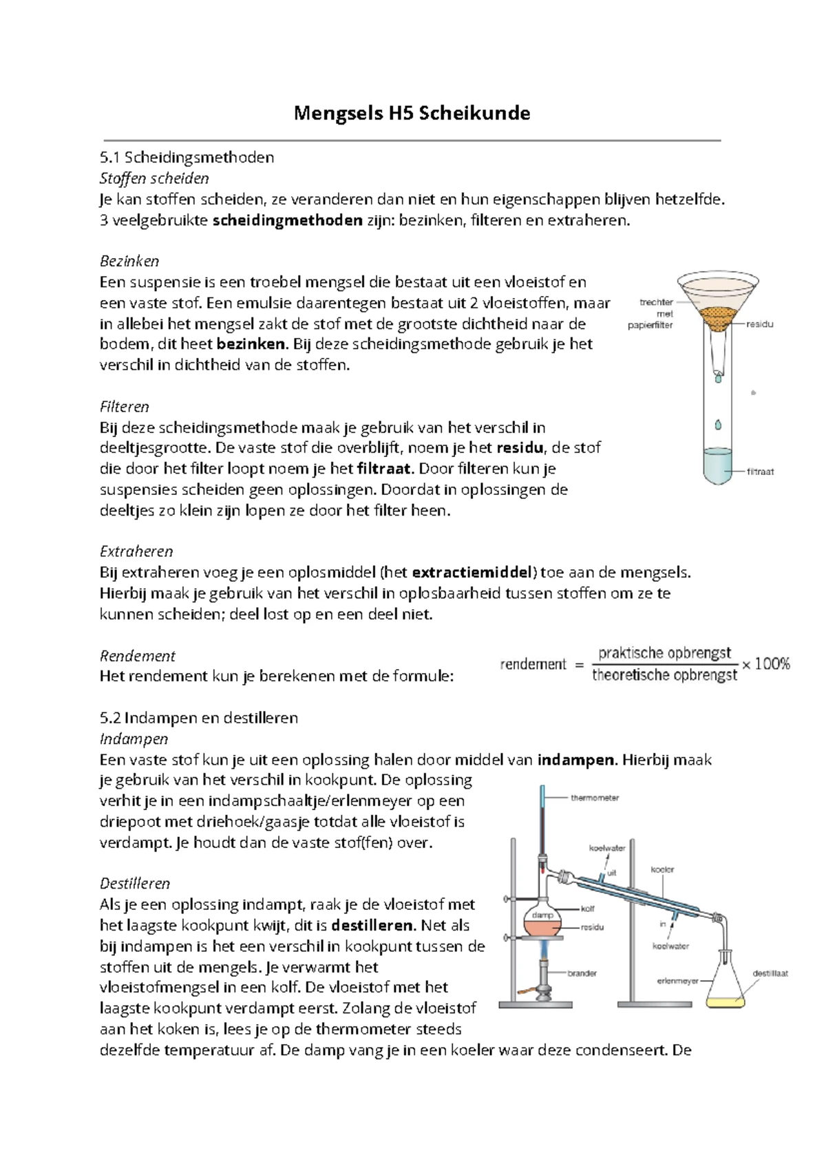 scheikunde hoofdstuk 5 samenvatting (NOVA sk 3vwo) - Samenvatting ...
