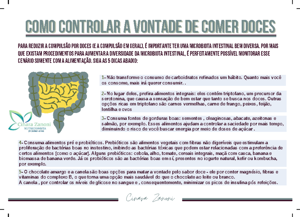 Doces como controlar a vontade de comer - como controlar a vontade de ...