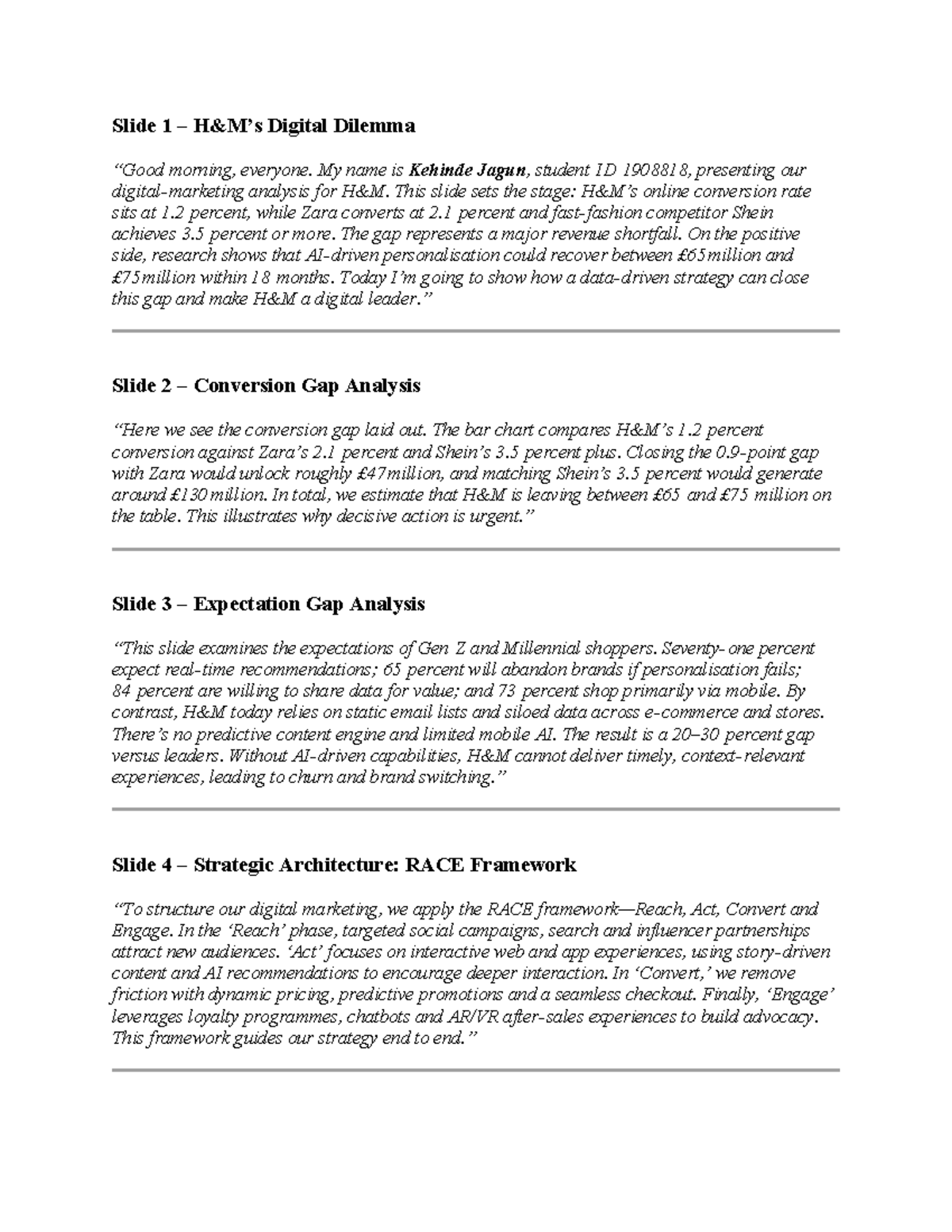 Digital Dilemma: Conversion Gap Analysis & Strategic Recommendations ...