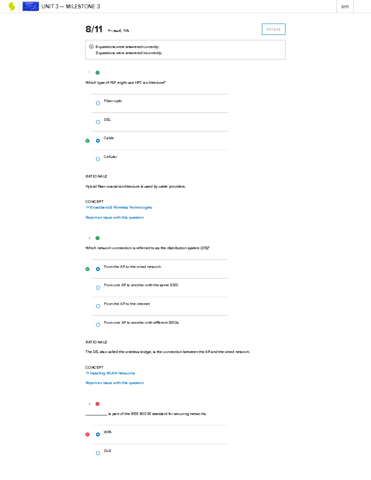 Intro to Networking: Sophia Milestone 3 Study Guide - Studocu