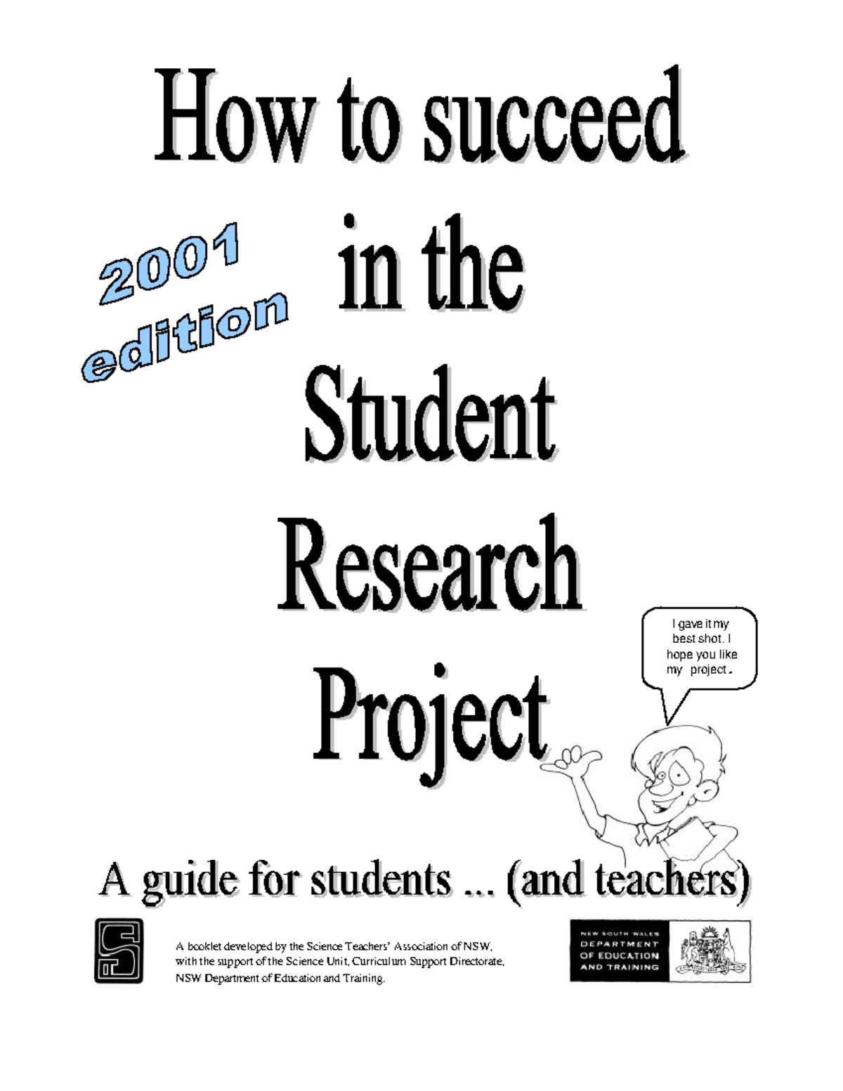 SRP Guidebook: Essential Tips for Your Student Research Project - Studocu