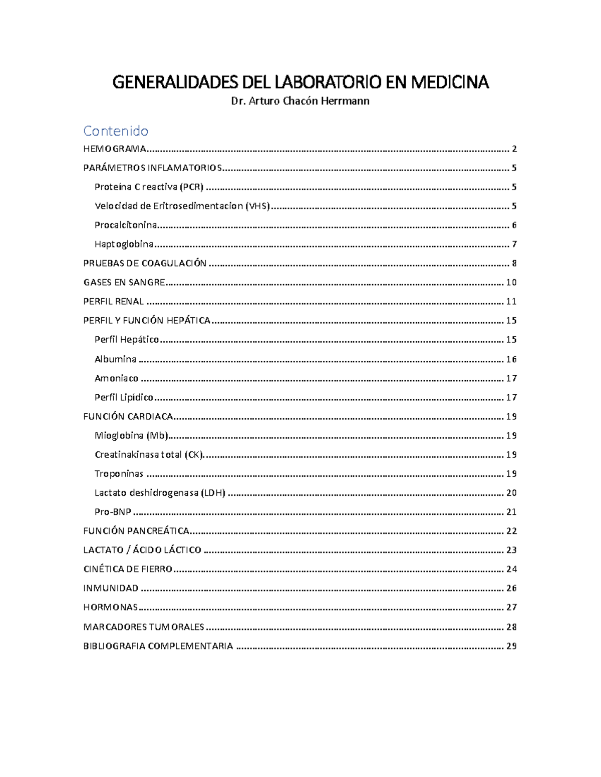 GENERALIDADES DEL LABORATORIO EN MEDICINA - LAB 101 - Studocu