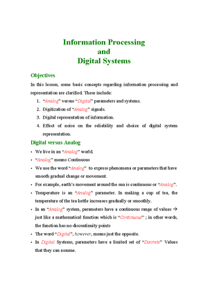 Lesson 1 2 - sadasdasda - Number Systems Introduction & Objectives ...