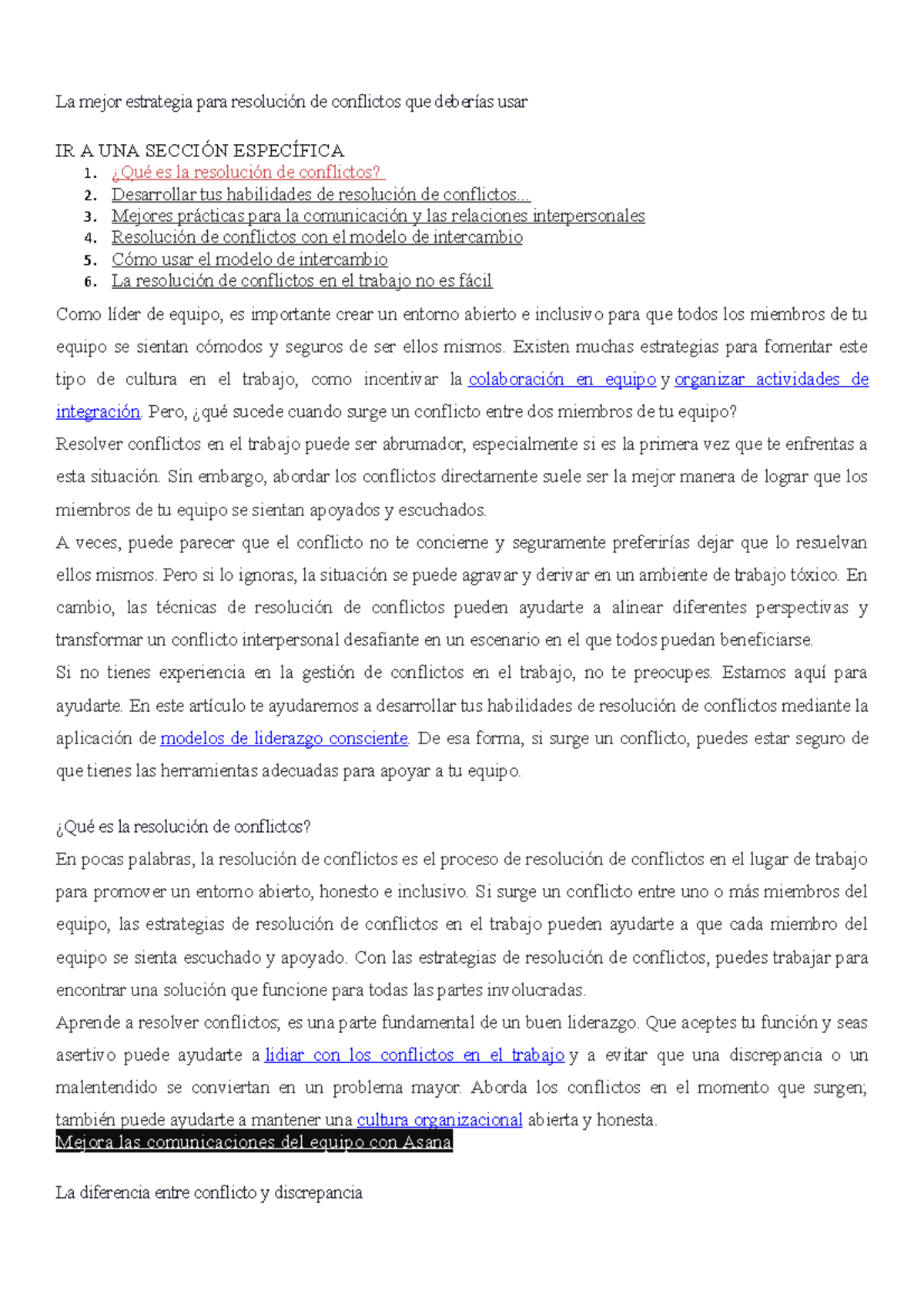 La mejor estrategia para resolución de conflictos que deberías usar ...