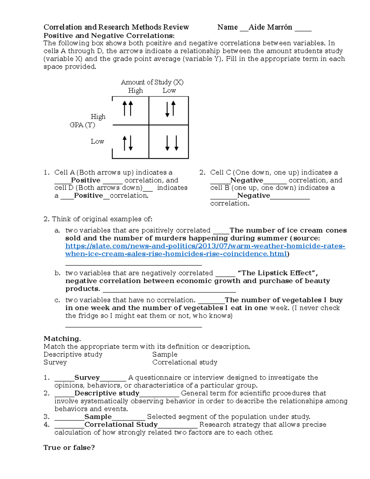 Experimental Design Worksheet Scientific Method
