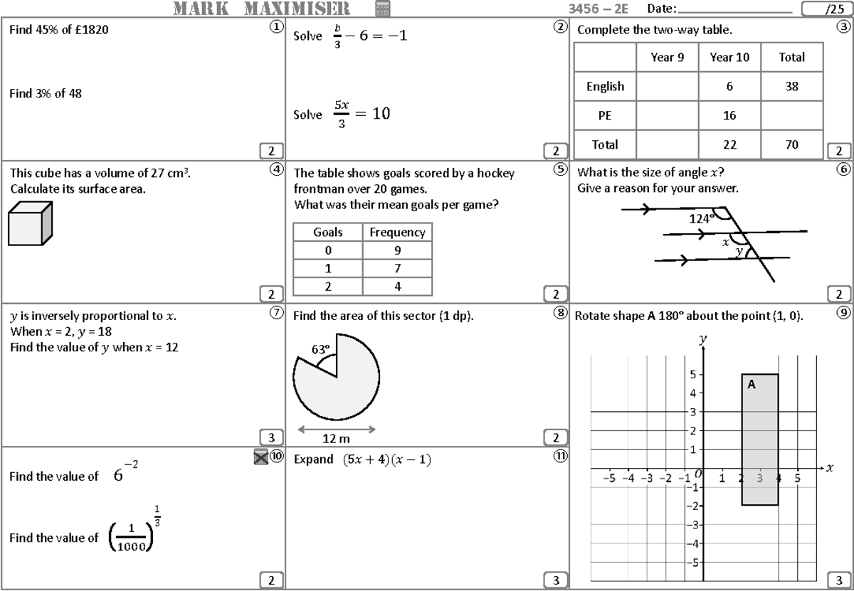 Mark Maximiser 3456-2E Study Guide: Exercises & Solutions - Studocu