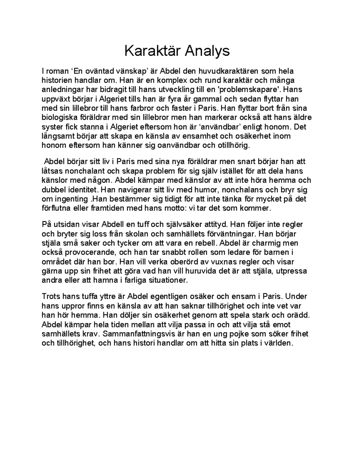 Fördelar och nackdelar med kollektivtrafik - Resonerande text - Studocu