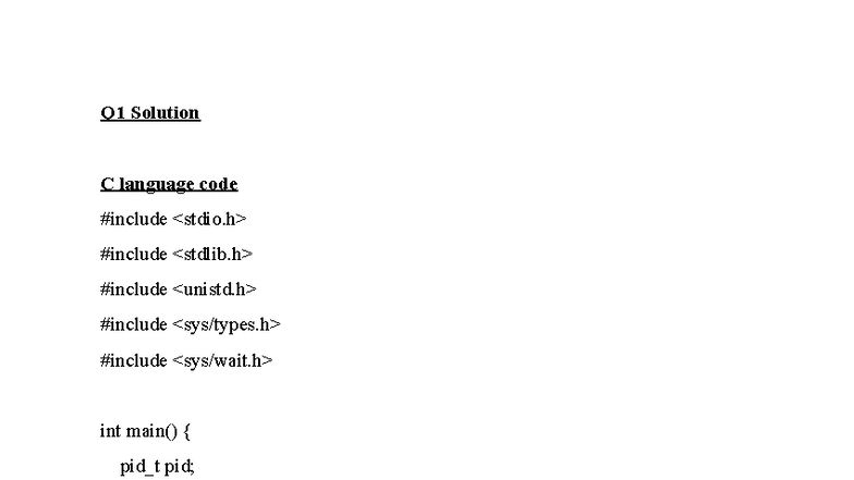 CS604 Assignment 1 Solution: C Language Code & Task Manager Analysis ...
