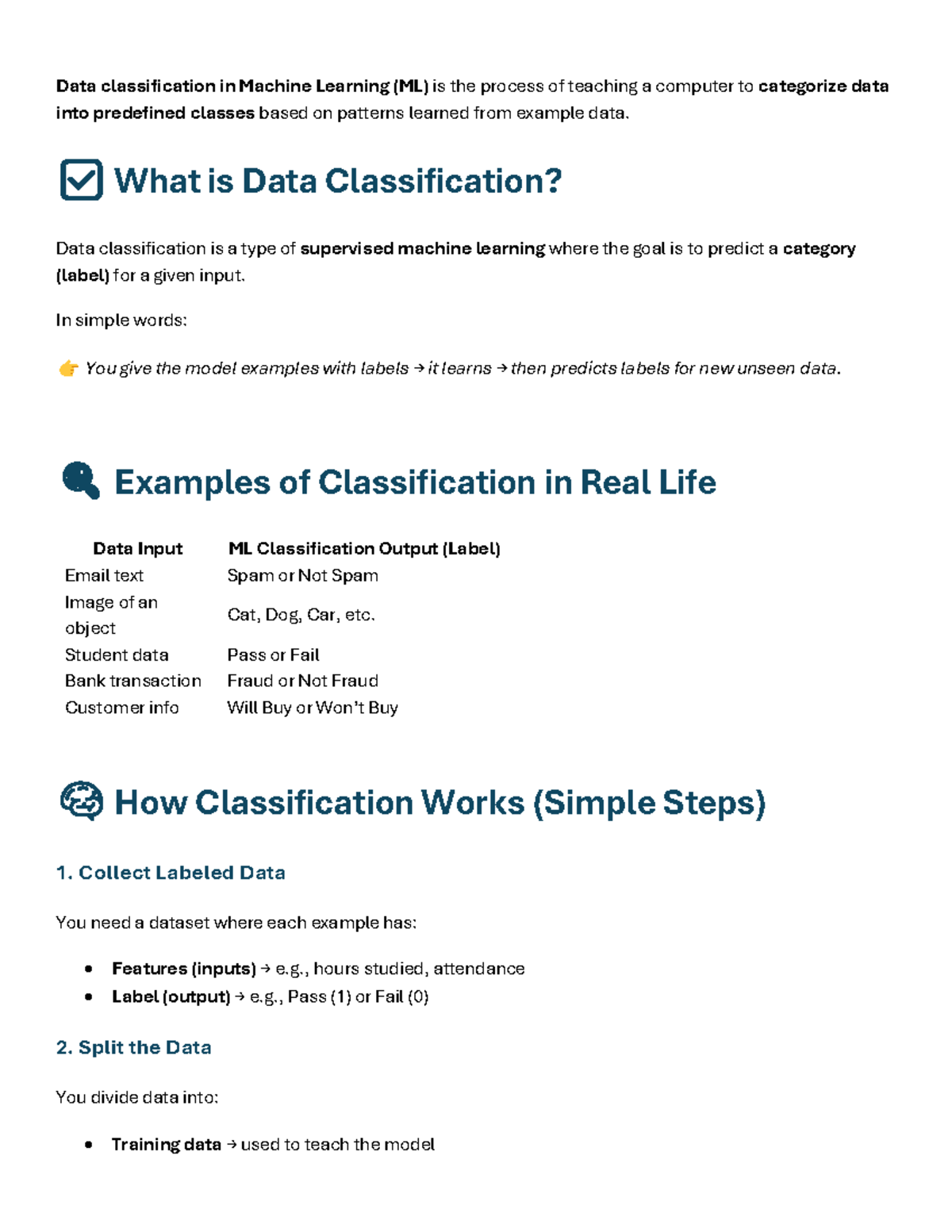 P3 - Data Classification in Machine Learning: A Comprehensive Guide ...