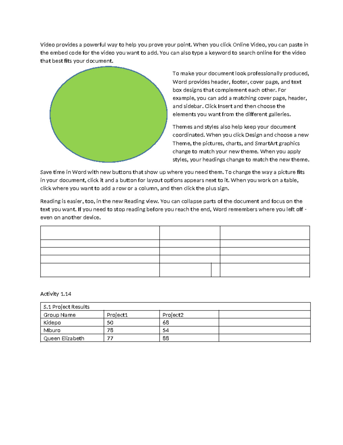 Enhancing Document Presentation with Video and Design Tools - S3 ICT ...