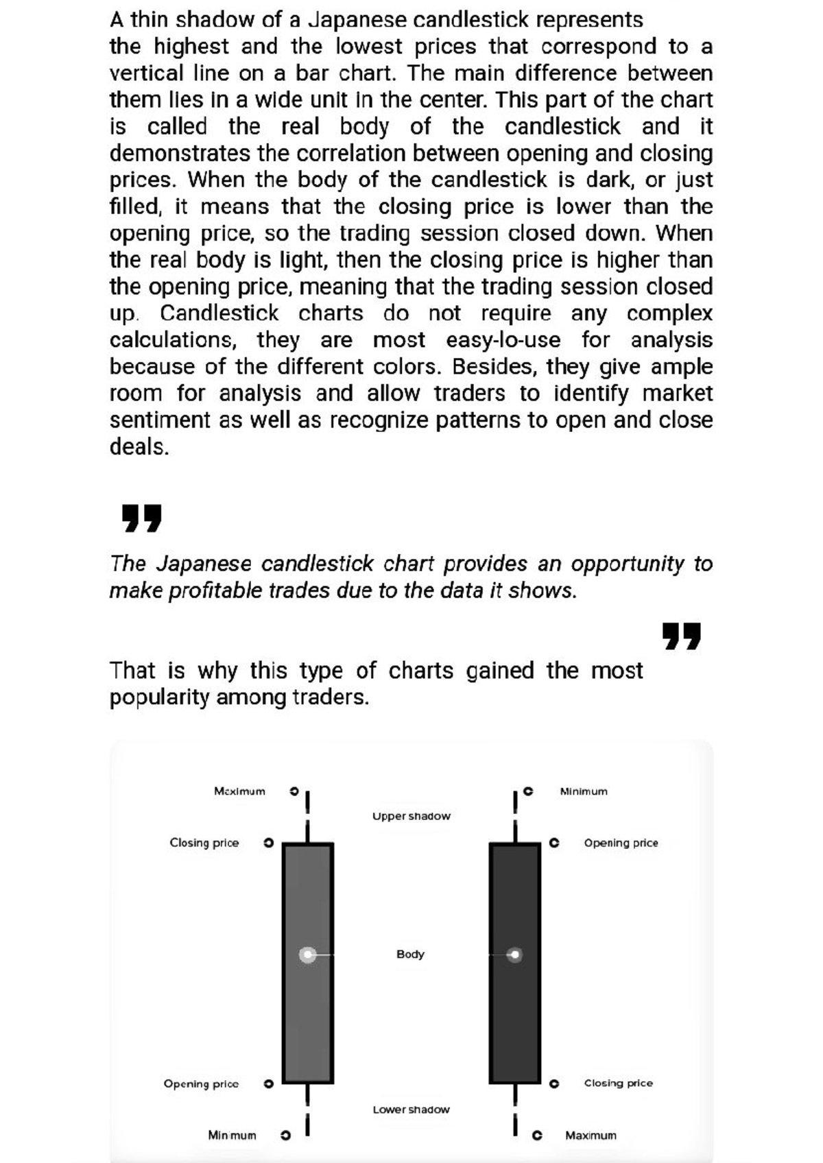 Chart 3 - Summary of Japanese Candlestick Patterns and Trends - Studocu
