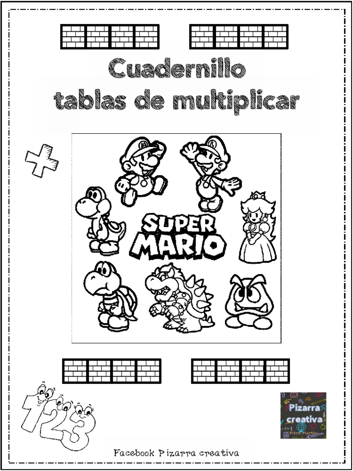 Aprende las tablas de multiplicar con Super Mario tu mejor amigo ...