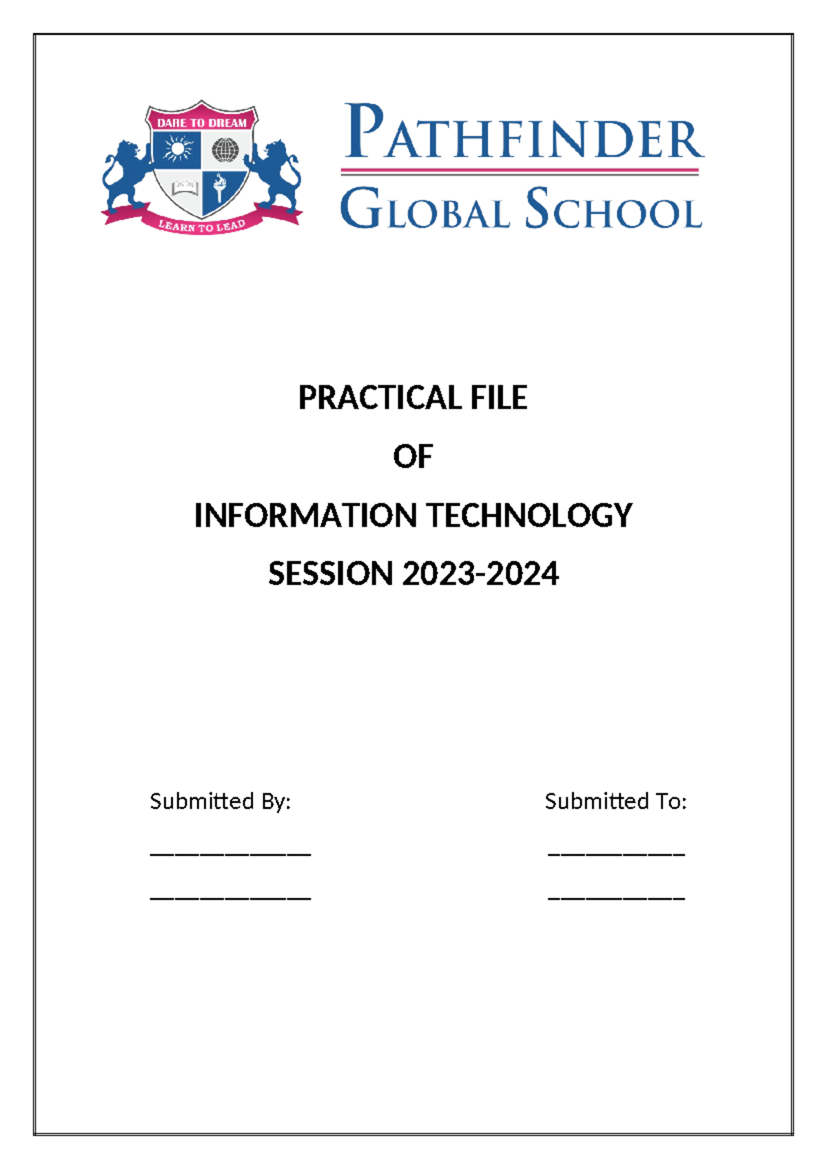 Practical FILE - java practicle file - PRACTICAL FILE OF INFORMATION ...