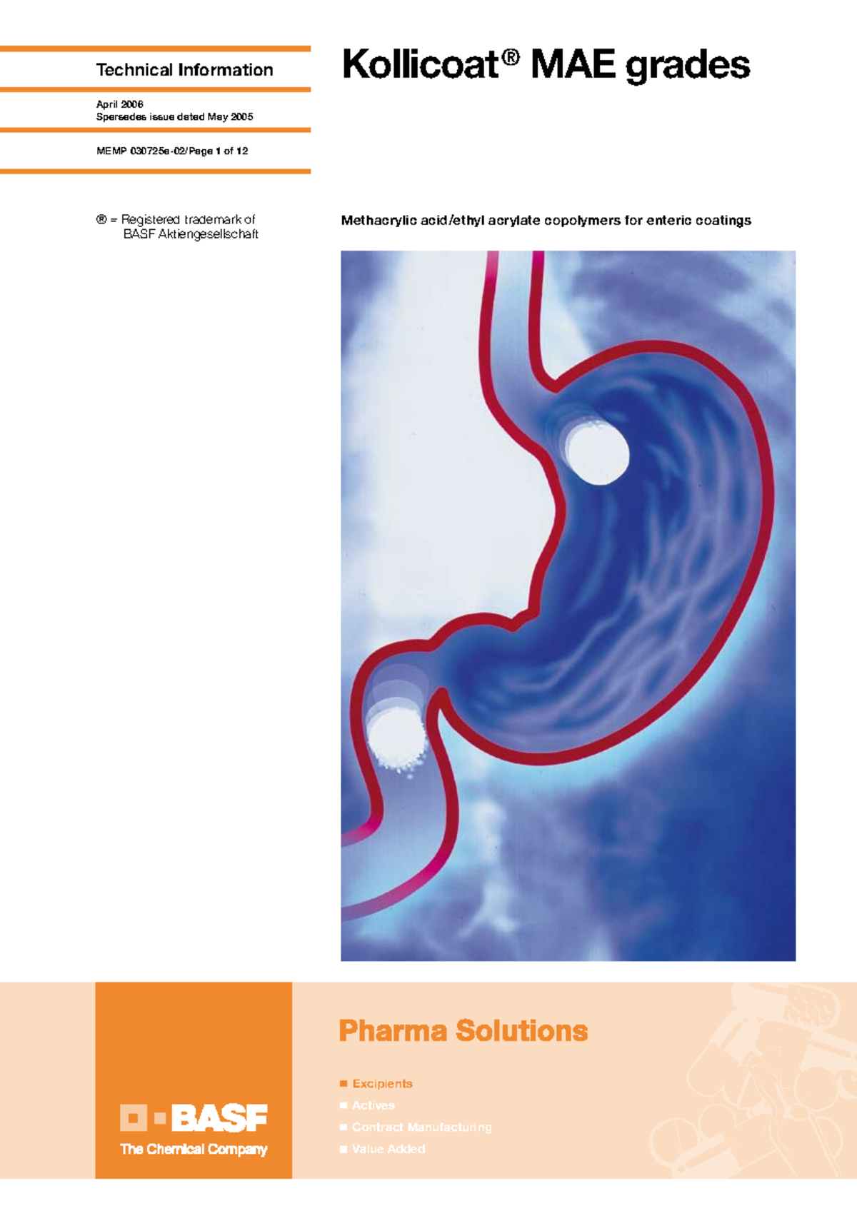 Kollicoat® MAE - Comprehensive Technical Overview and Application Guide ...