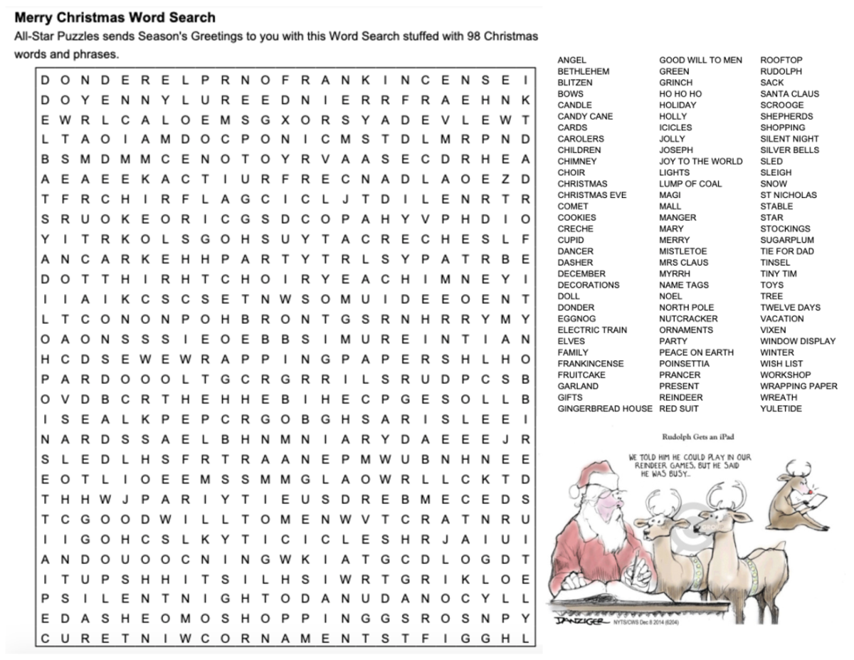 Merry Christmas Word Search-1 - Studocu