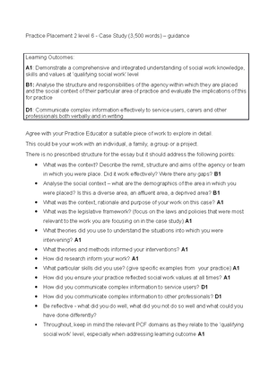 Example Work Placement Report 02 - Work Placement Report Part 1 ...