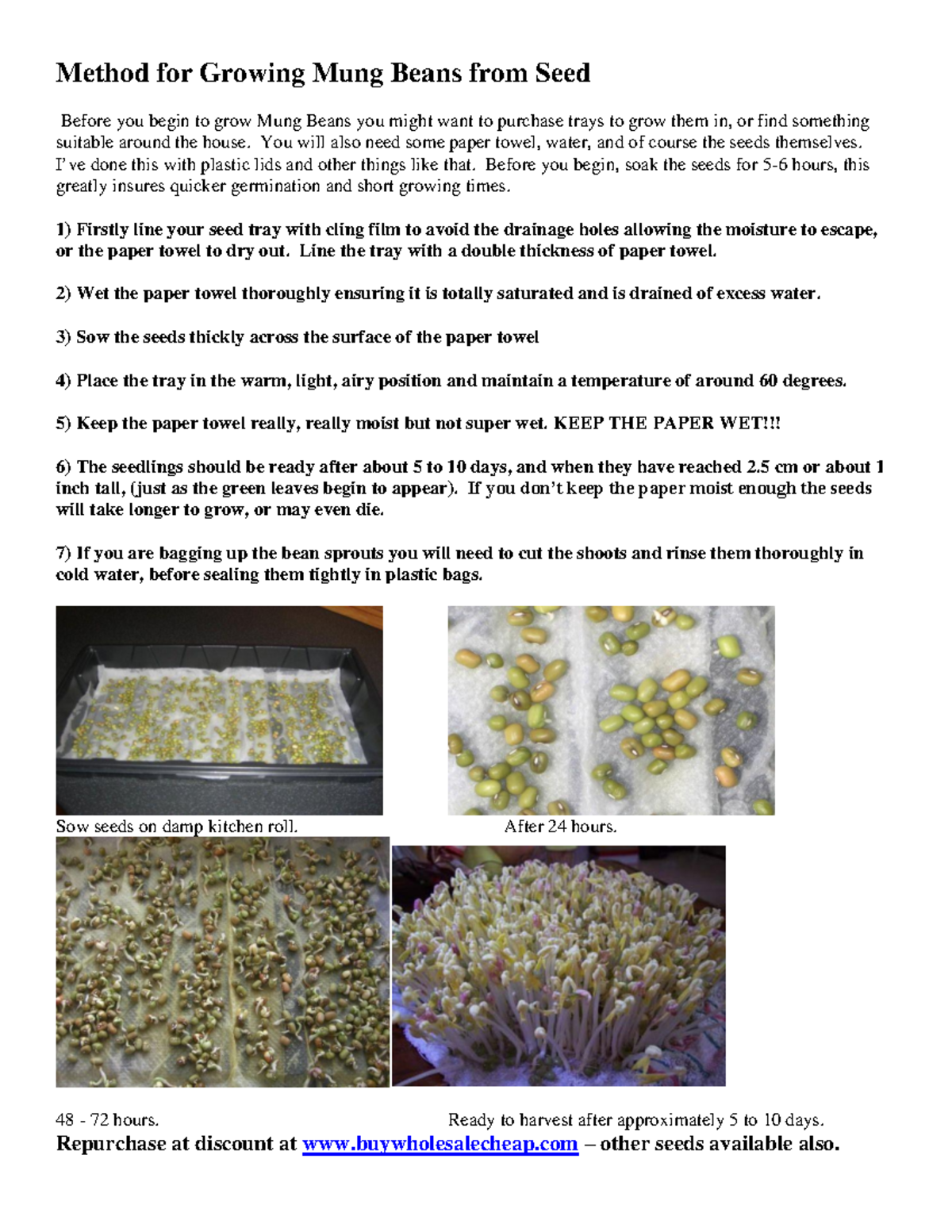 MNG 101: Comprehensive Guide to Growing Mung Beans from Seed - Studocu