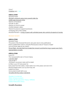 World History Module 5 Guided Notes - 05 European Geography —What was ...