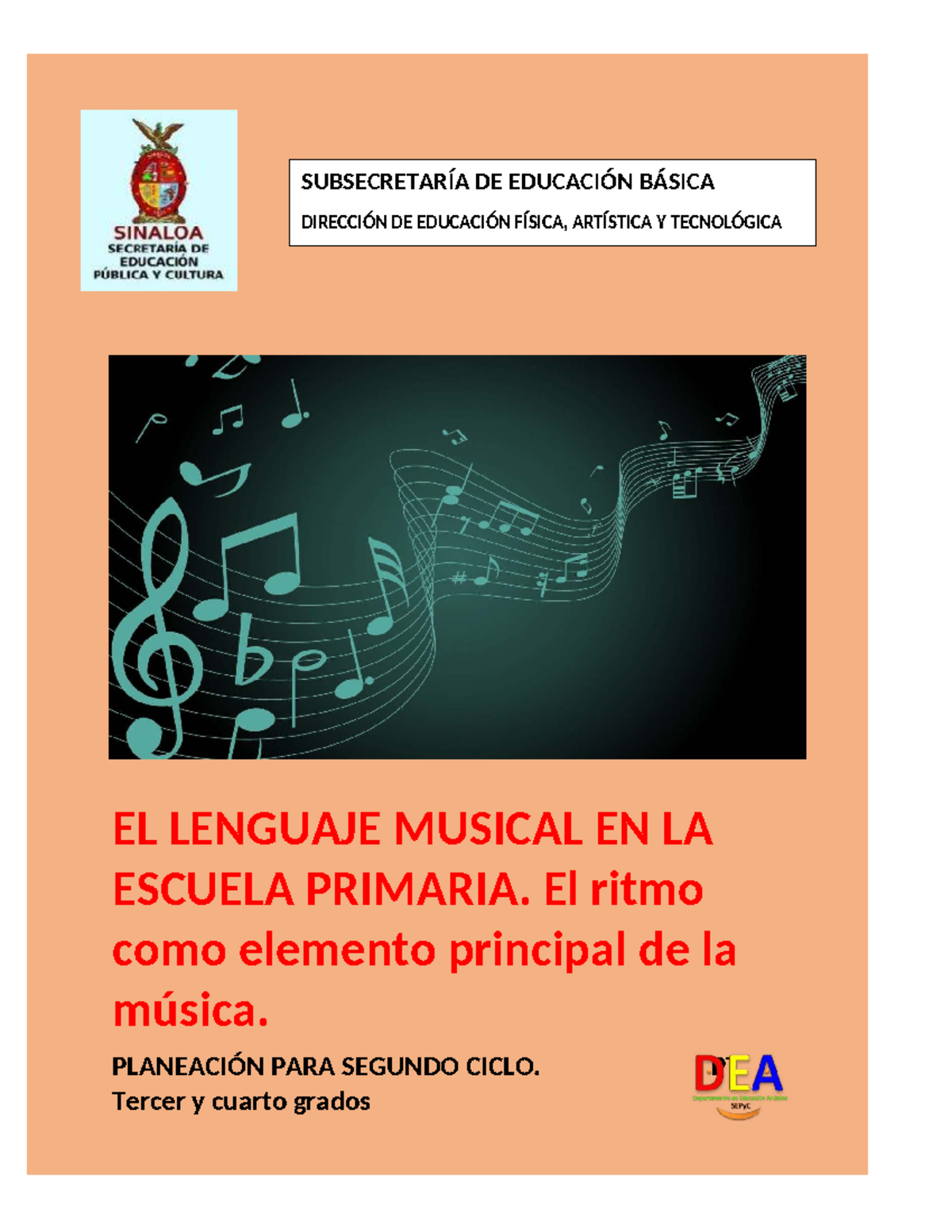 El lenguaje musical en la escuela primaria: Proyecto de ritmo y pulso ...