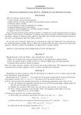 MATH2089 - UNSW Sydney - Numerical Methods and Statistics - Studocu