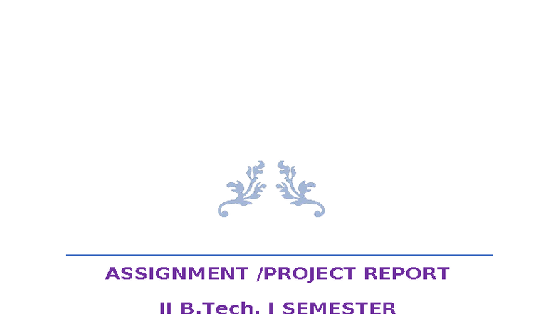 3D Spanner Design & Fabrication Project Report - II B.Tech, I Sem - Studocu