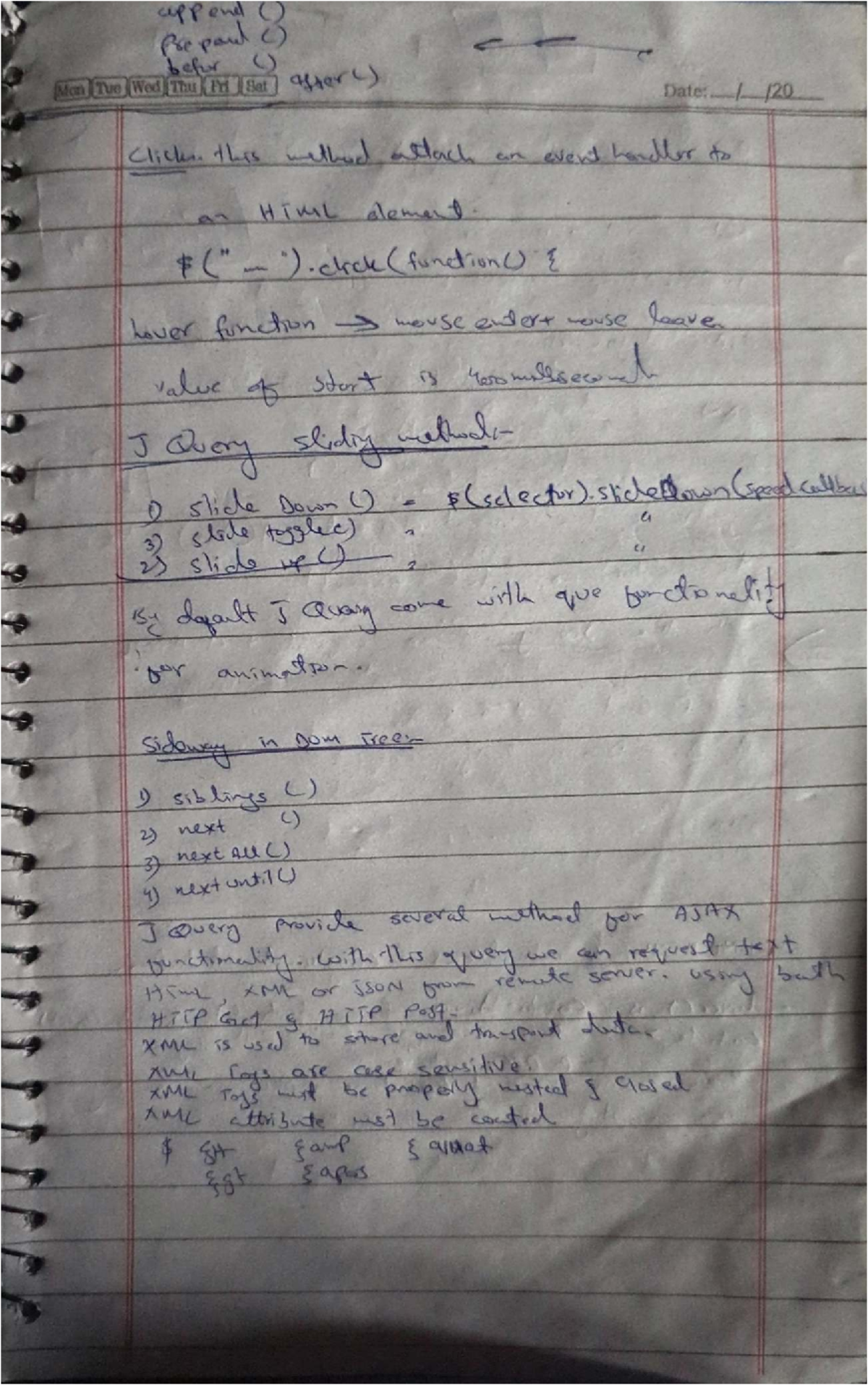 JQuery Animation and AJAX Methods Overview (CS101) - Studocu