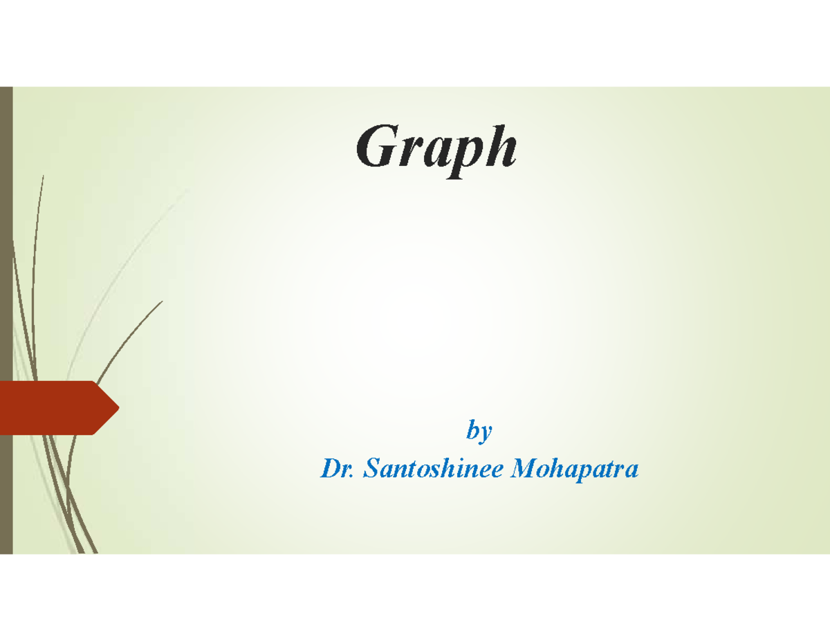 Graph Concepts and Terminology - DATA STRUCTURE - Studocu