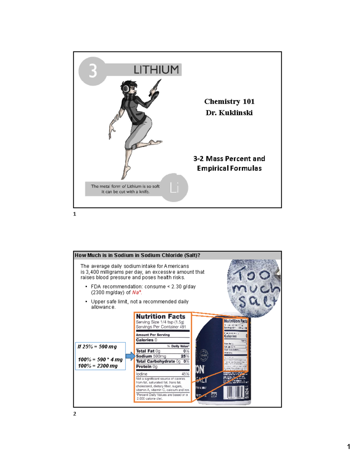 Empirical & Molecular Formulas via Combustion Analysis (Chem 101) - Studocu