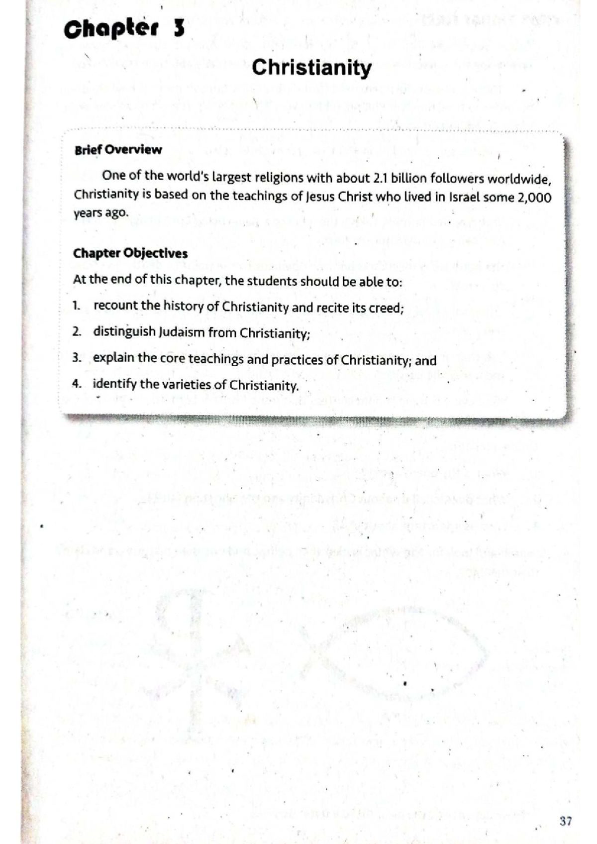 Chapter 3: Christianity - A Comprehensive Overview of Beliefs and ...