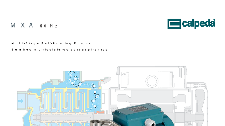 MXA 60 Hz Pumps Technical Specifications and Applications - Studocu