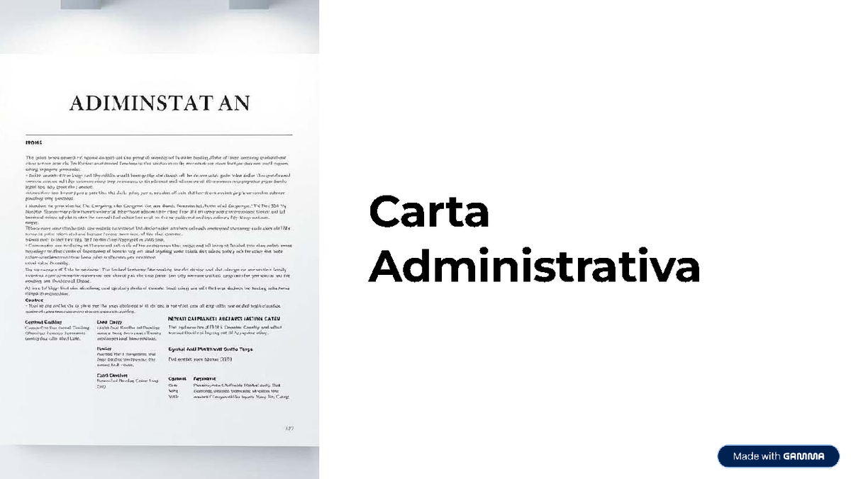 Guía para Redactar una Carta Administrativa - Studocu