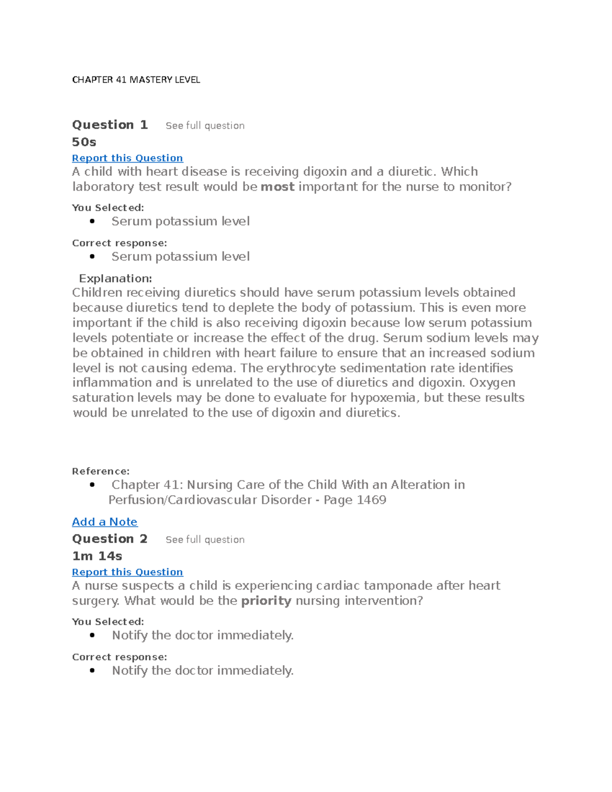 Chapter 41 Nursing Care of the Child With an Alteration in Perfusion ...