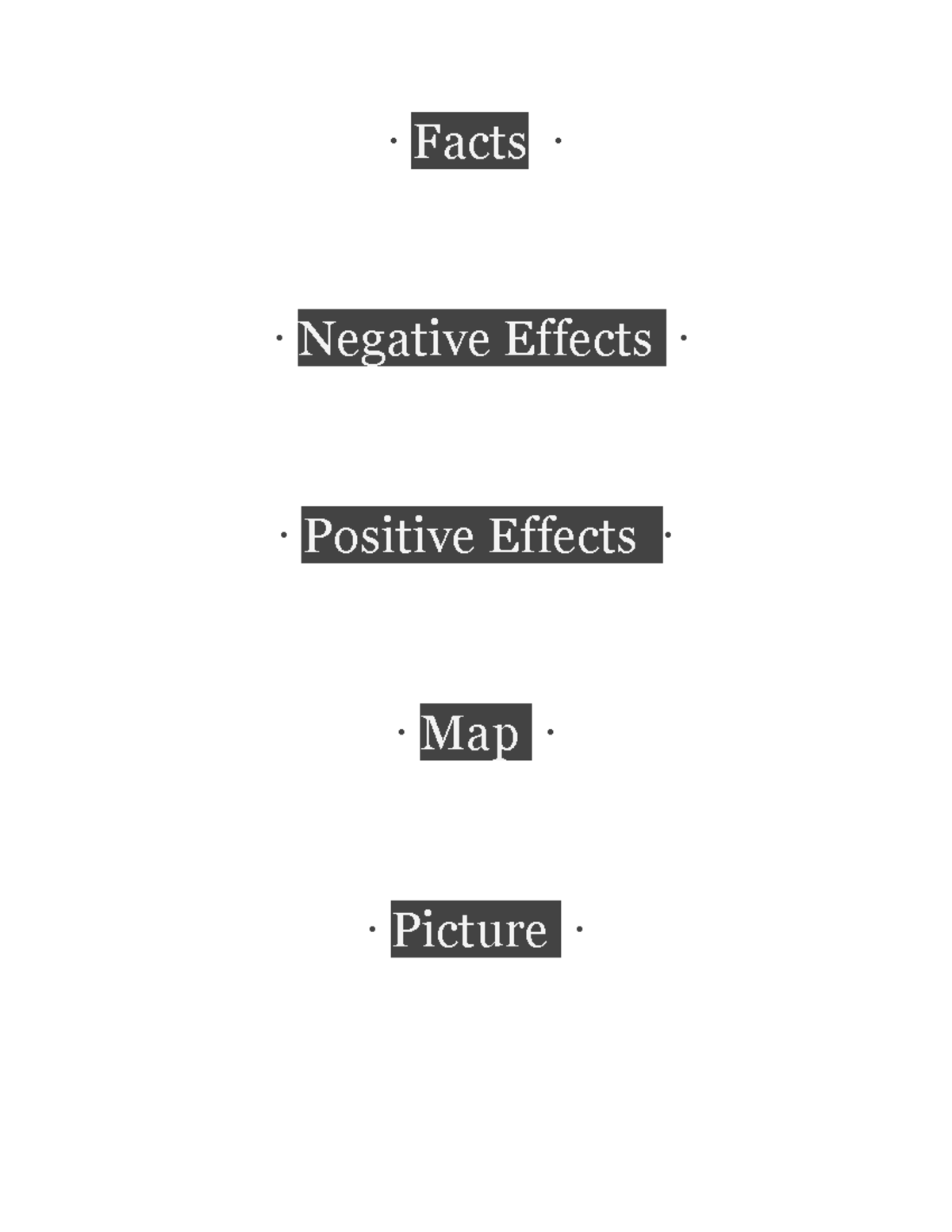 SS - ......... - 0321 - · Facts · · Negative Effects · · Positive ...