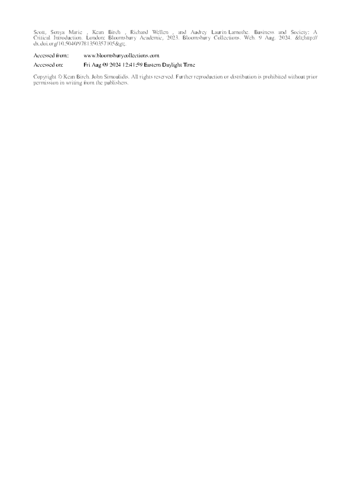 Birch & Simoulidis: The Corporate Revolution (BUSA 2nd Ed) - Studocu