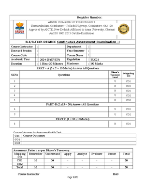 Stucor QP-EC3501-AM2024-AB - Reg. No. : Question Paper Code : 50966 ...