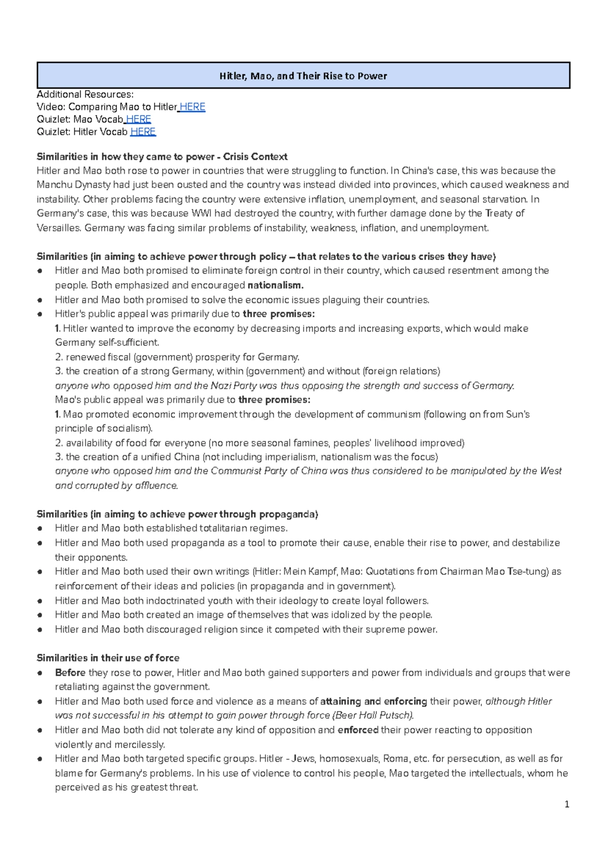 AICE European History Syllabus Overview: Essential Study Guide - Studocu