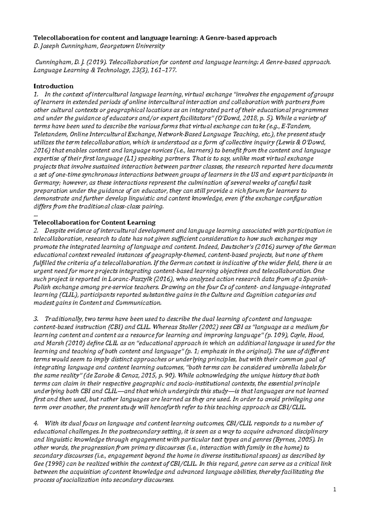 AE2 Writing Module 3b Unit 4 definition practice Cunningham 2019 ...