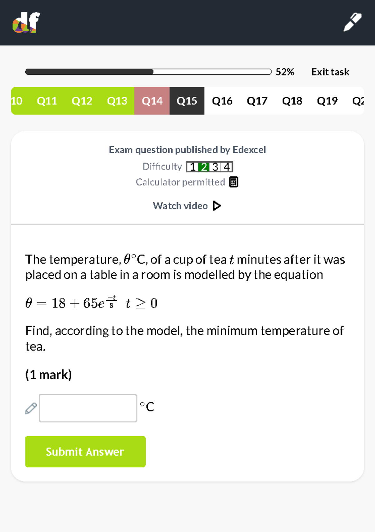 Dr Frost Learning 3 - Awduyfy - 52% Exit task Exam question published ...