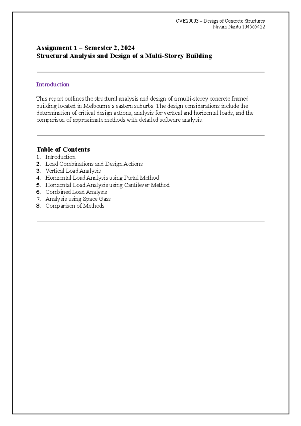 Structural Analysis and Design of Concrete Structures - 104565422 ...