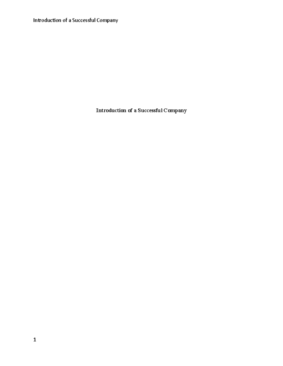 Final Project - Introduction of a Successful Company Introduction Apple ...