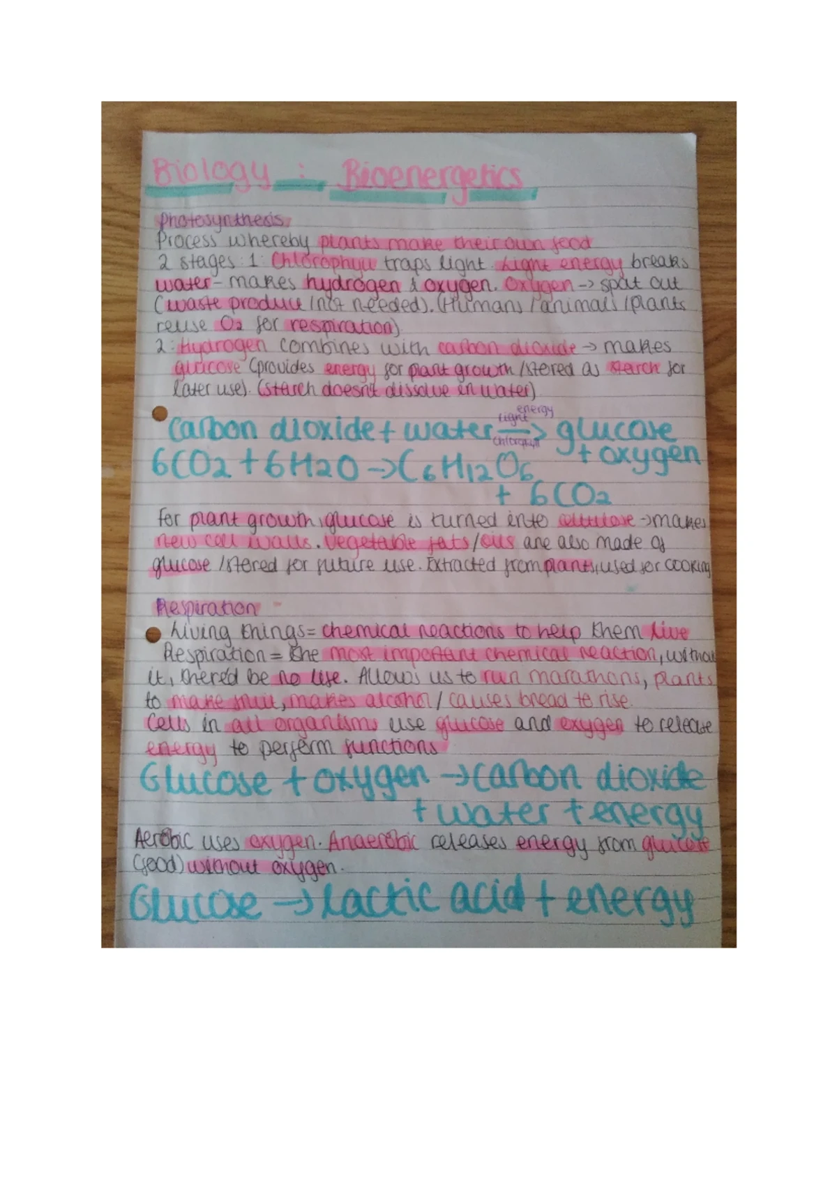 AQA GCSE Combined Science Biology - Cell Biology Notes - Studocu