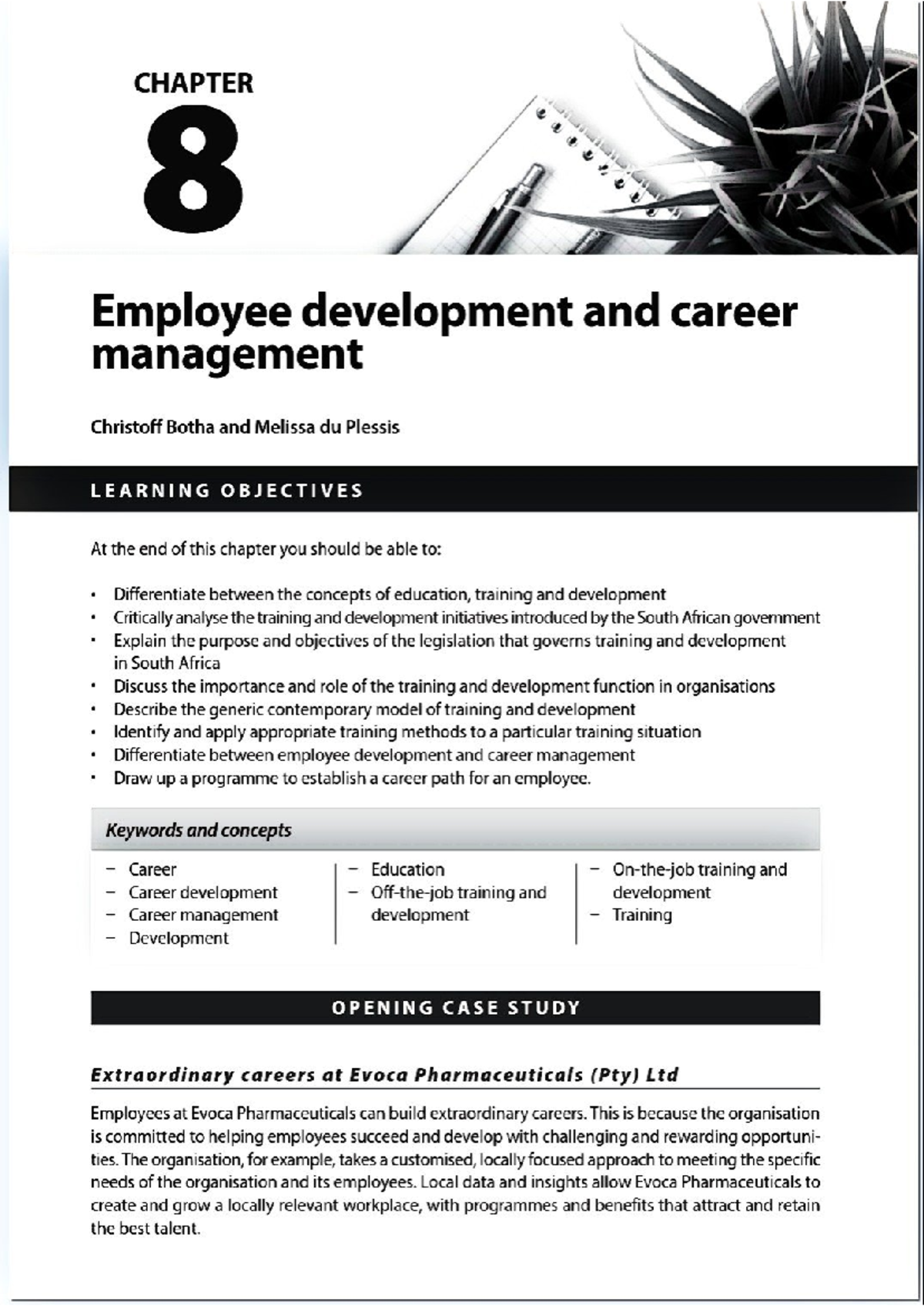 Chapter 8: Human Resource Management Overview and Insights - Studocu