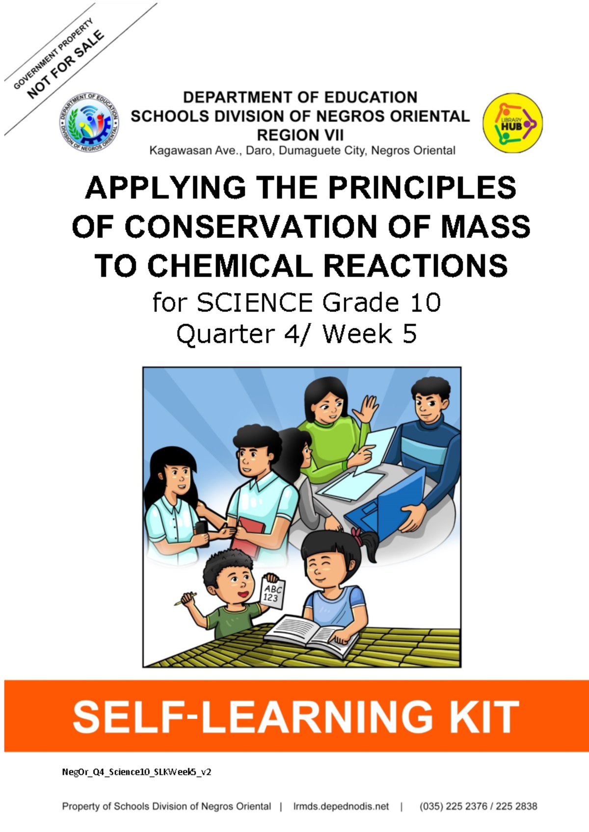 G10 Q4 W5 Final Exam Review: Conservation of Mass & Reactions - Studocu